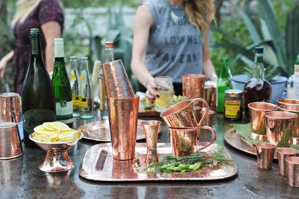 Double Sided Copper Jigger | Copper Barware Gifts for Men