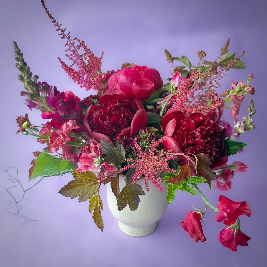 Simply Red | Floral Arrangement by Seattle Florist Campanula Design