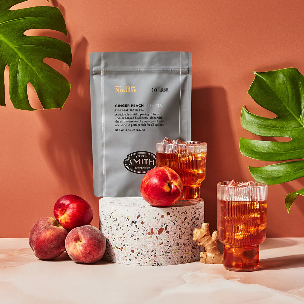 Smith Teamaker Ginger Peach Iced Tea | Tea gifts in Seattle